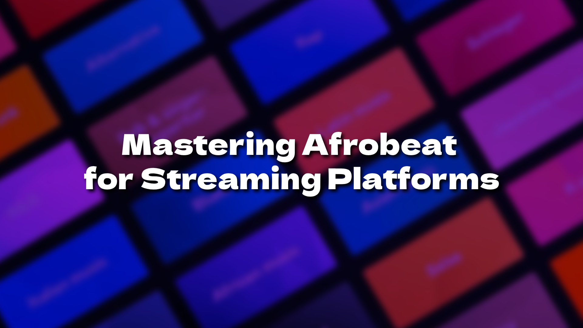 Mastering Afrobeat for Streaming Platforms: 7 Expert Secrets (2025)